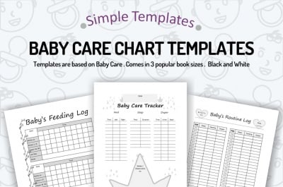 Baby Care Simple Templates : Createful Journals