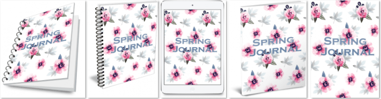 Spring Cleaning Planner and Journal Set - Createful Journals Your ...