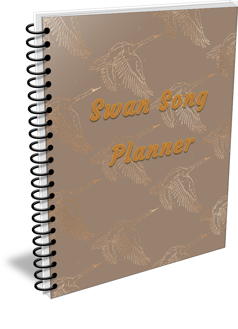 Swan Song Planner - Createful Journals Your Creative Inspiration