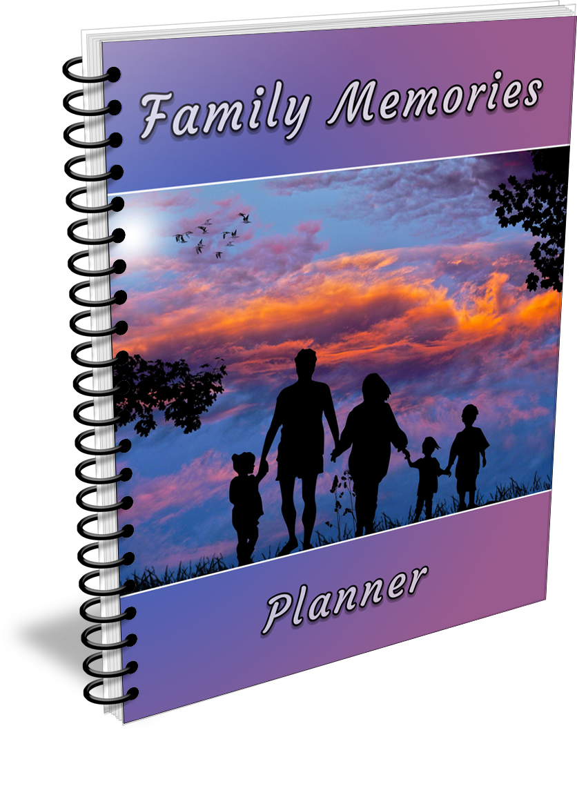 Family Memories Planner - Createful Journals Your Creative Inspiration