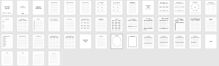 Goals and Resolutions Journal - Createful Journals Your Creative ...