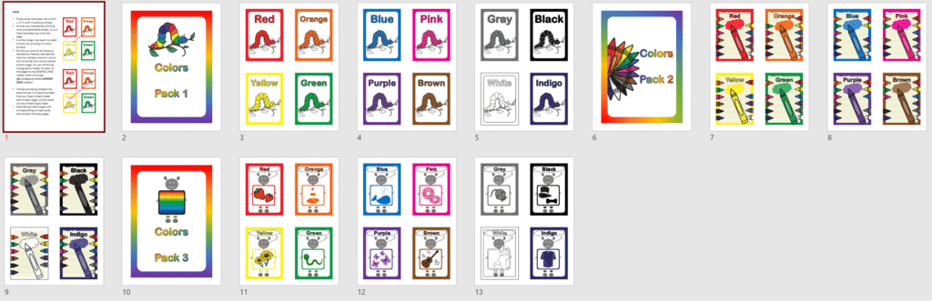 Educational Flashcards - Createful Journals Your Creative Inspiration