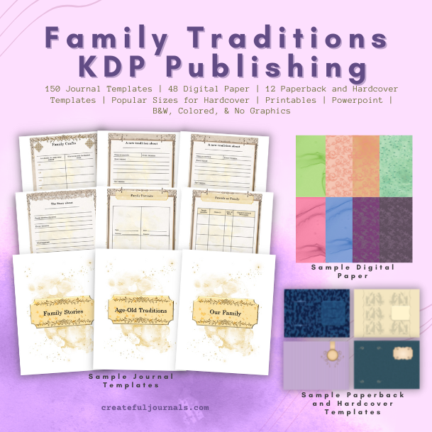 Family Traditions Templates - Createful Journals Your Creative Inspiration
