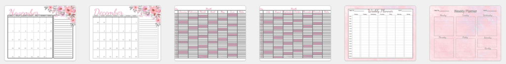 2024 Calendar Pack - Createful Journals Your Creative Inspiration