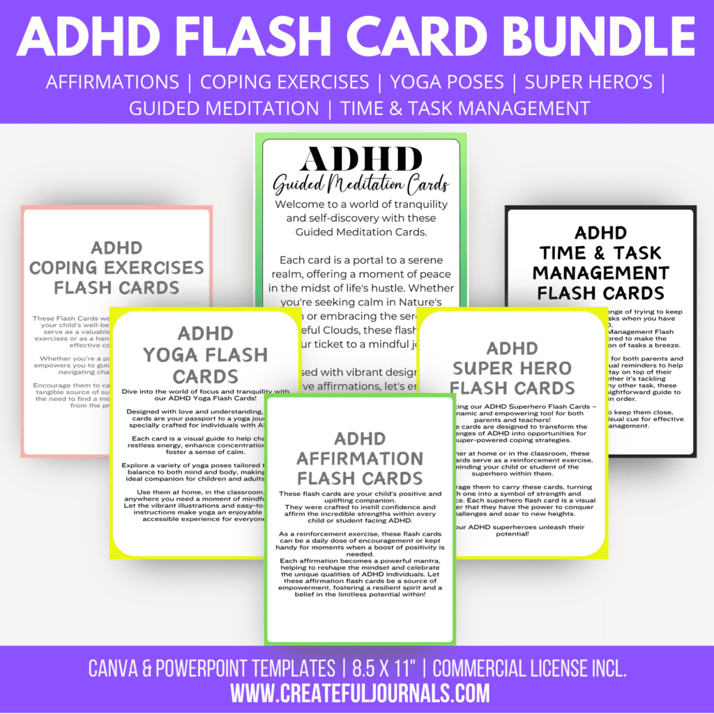 ADHD Templates Bundle - Createful Journals Your Creative Inspiration