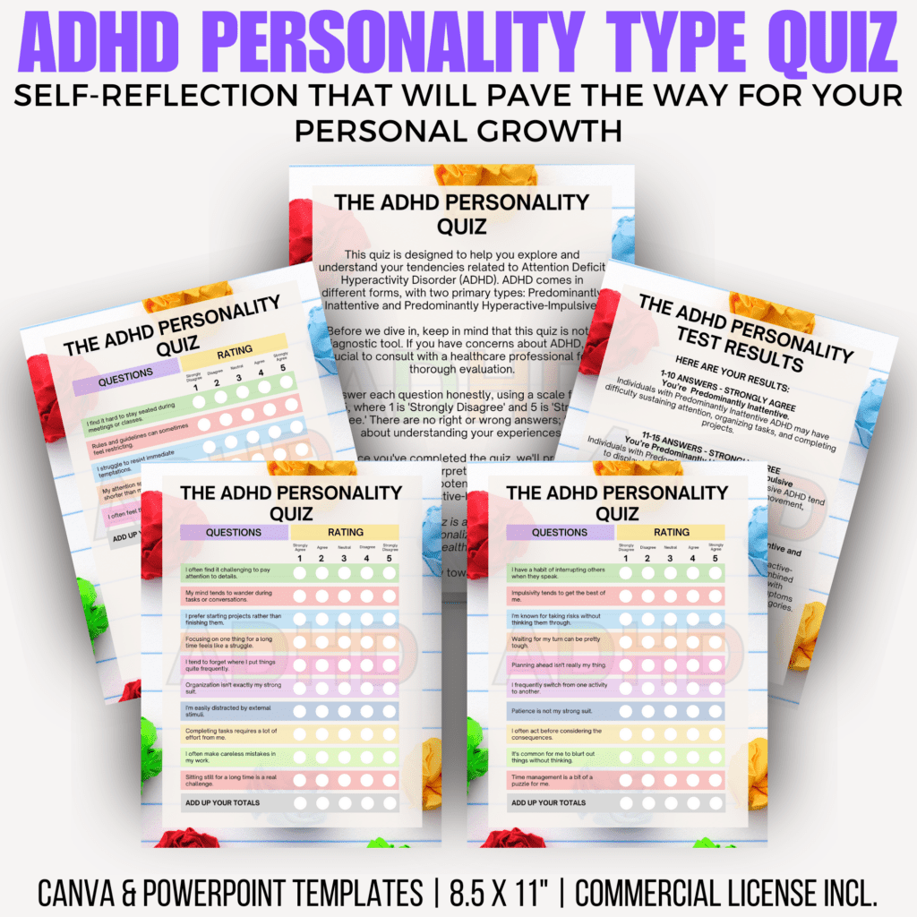 ADHD Templates Bundle - Createful Journals Your Creative Inspiration