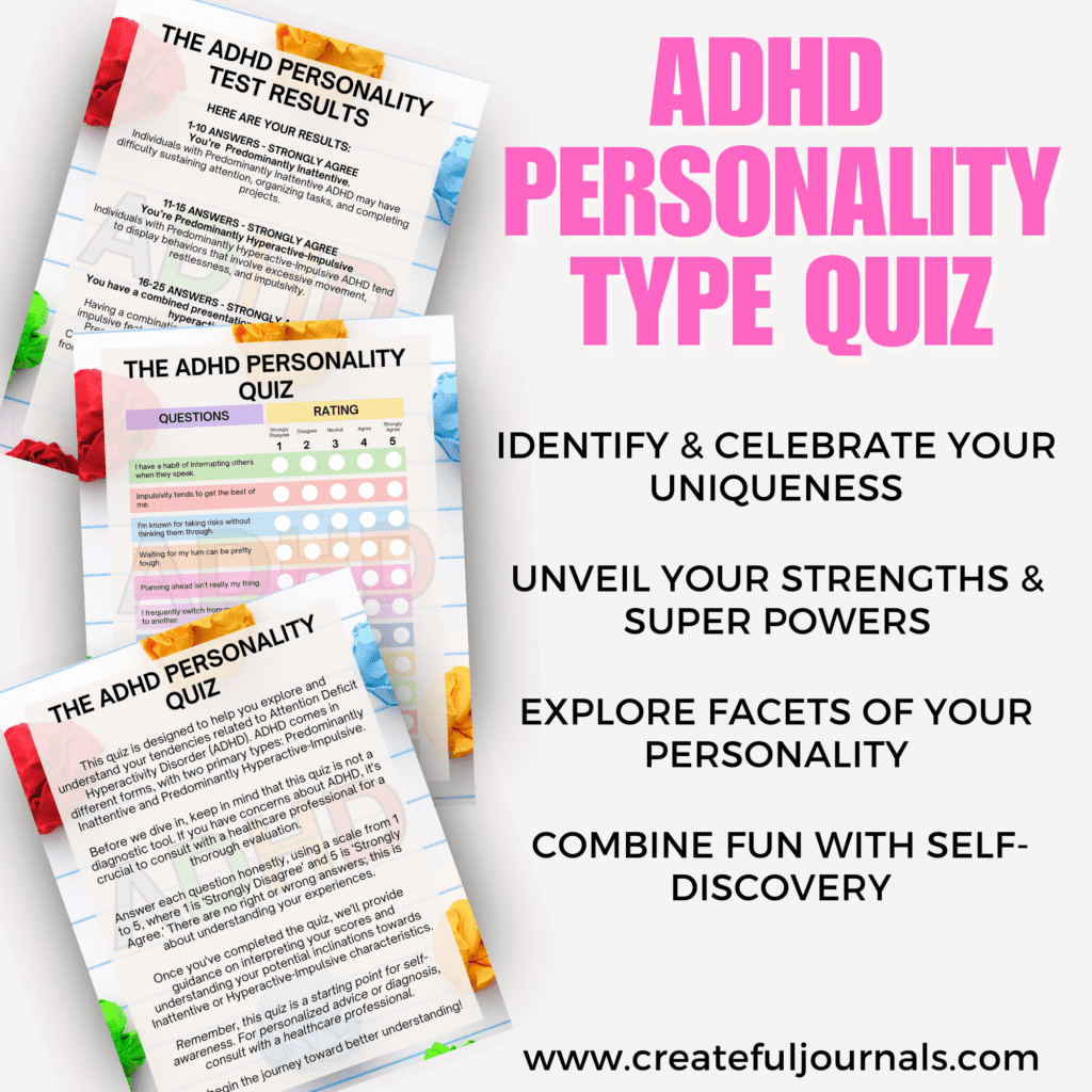 ADHD Templates Bundle - Createful Journals Your Creative Inspiration