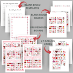 Valentine's Day Bingo Bundle - Createful Journals Your Creative Inspiration