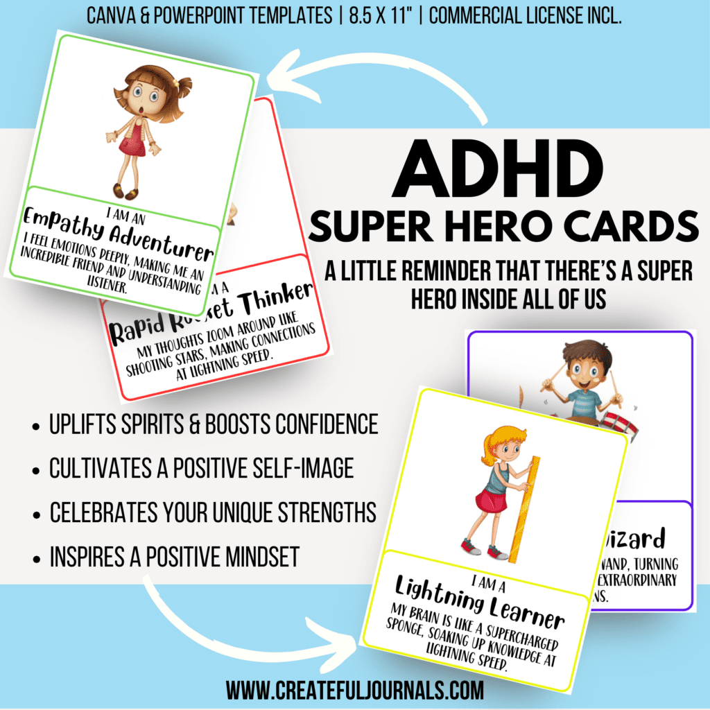 ADHD Templates Bundle - Createful Journals Your Creative Inspiration