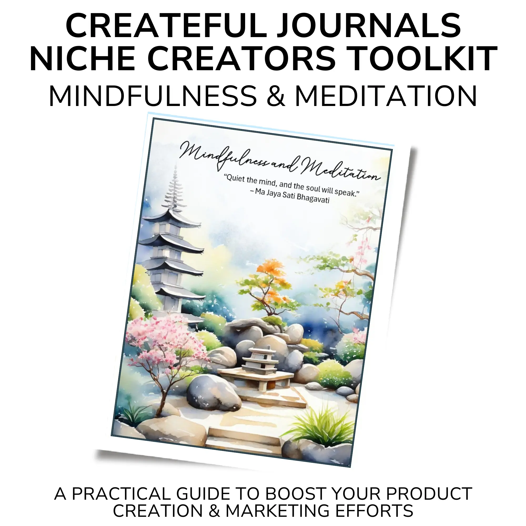 Createful Journals Niche Creators Toolkit - Mindfulness and Meditation ...