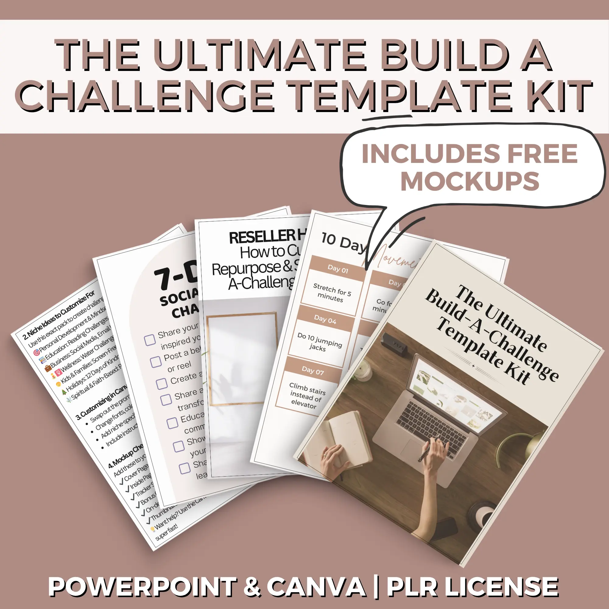 The Ultimate Build A Challenge Template Kit - Createful Journals Your ...